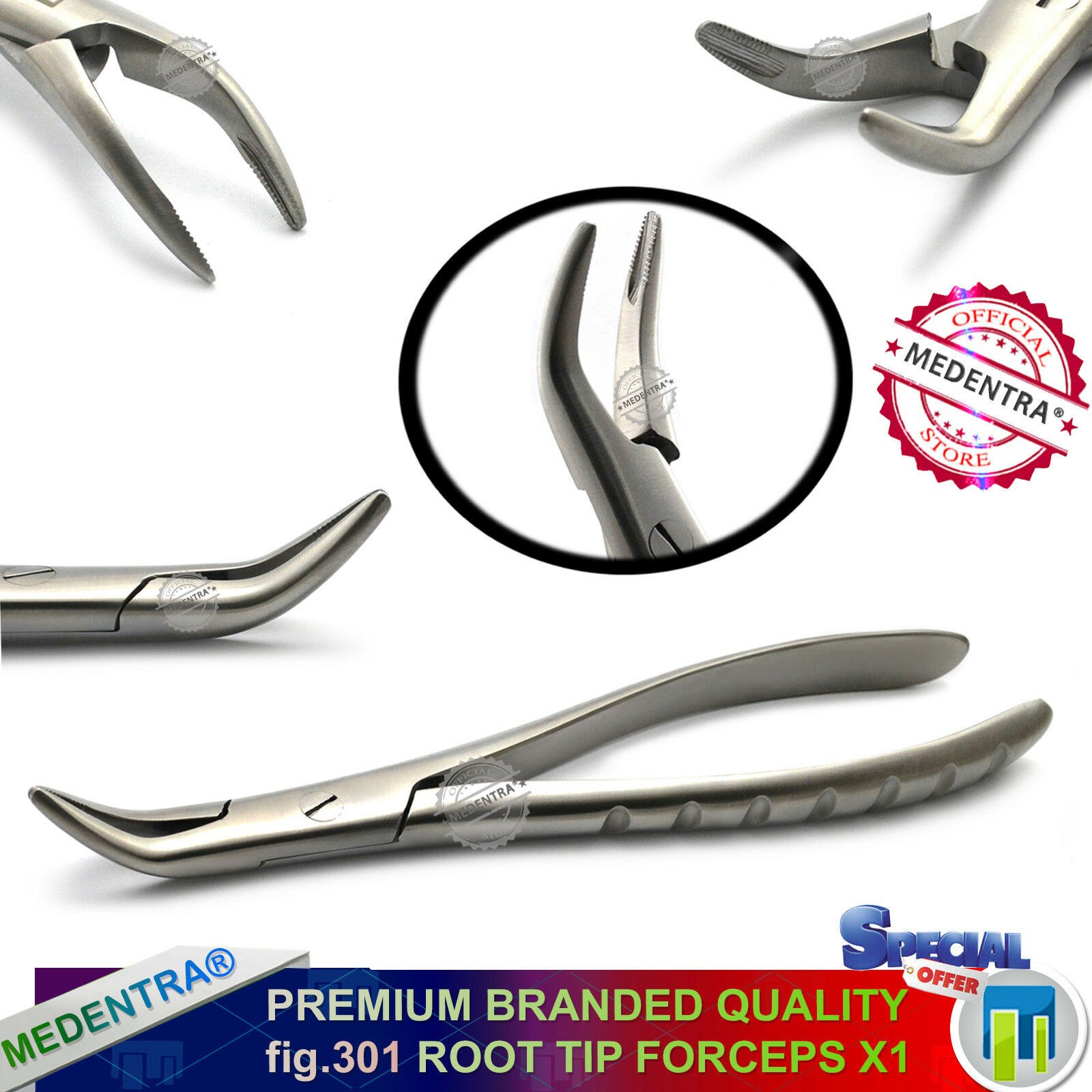 Root Fragment Dental Tooth Forceps Surgical Tooth Extraction Forceps ...